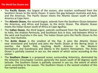 World Ocean Fisheries By B.pptx