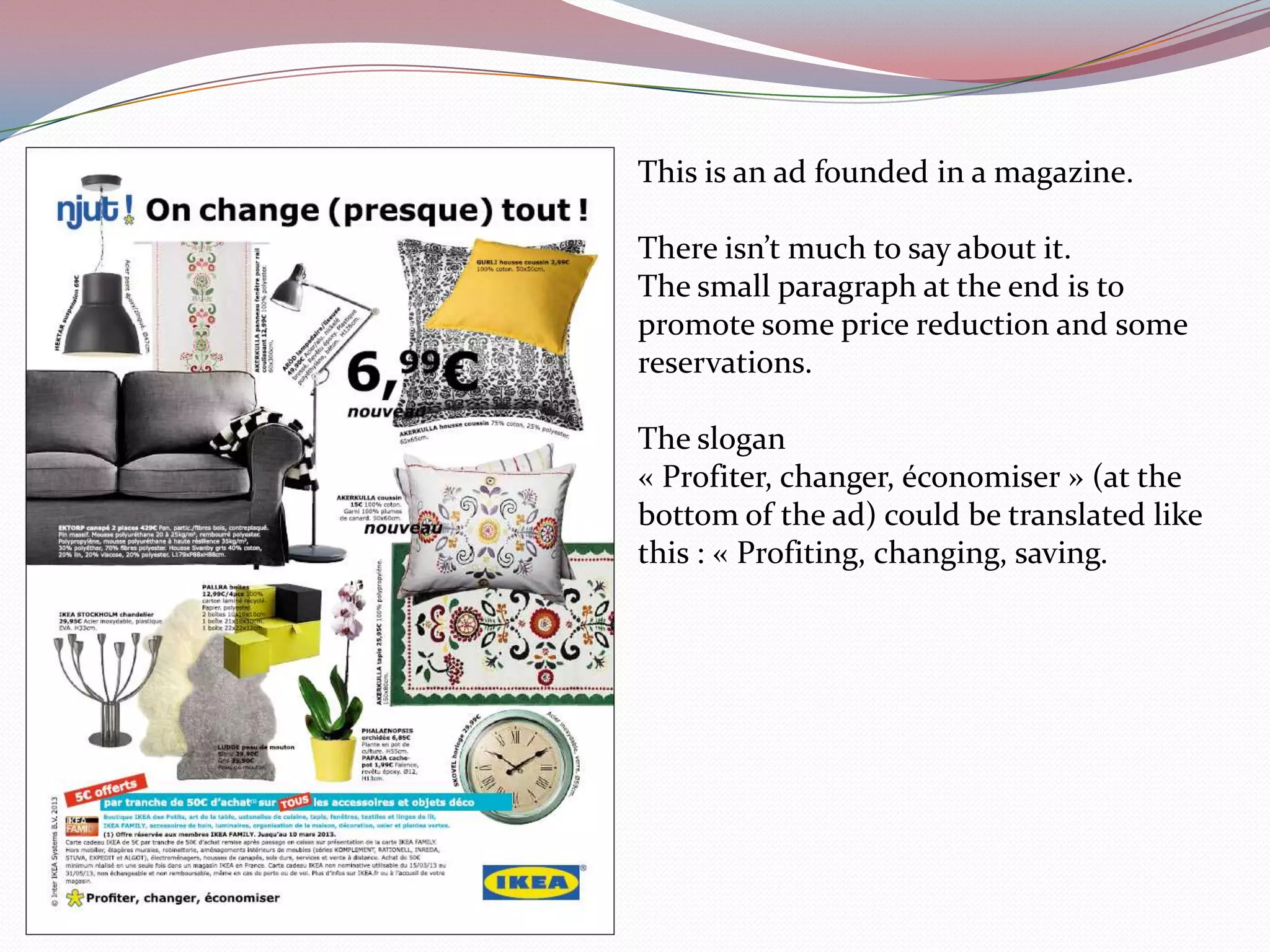 World of advertising - french ads | PPTX