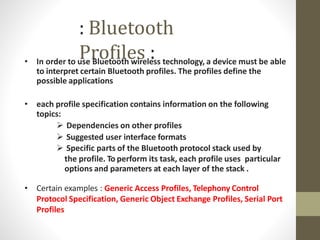 Data Communication and Network World of Bluetooth | PPTX
