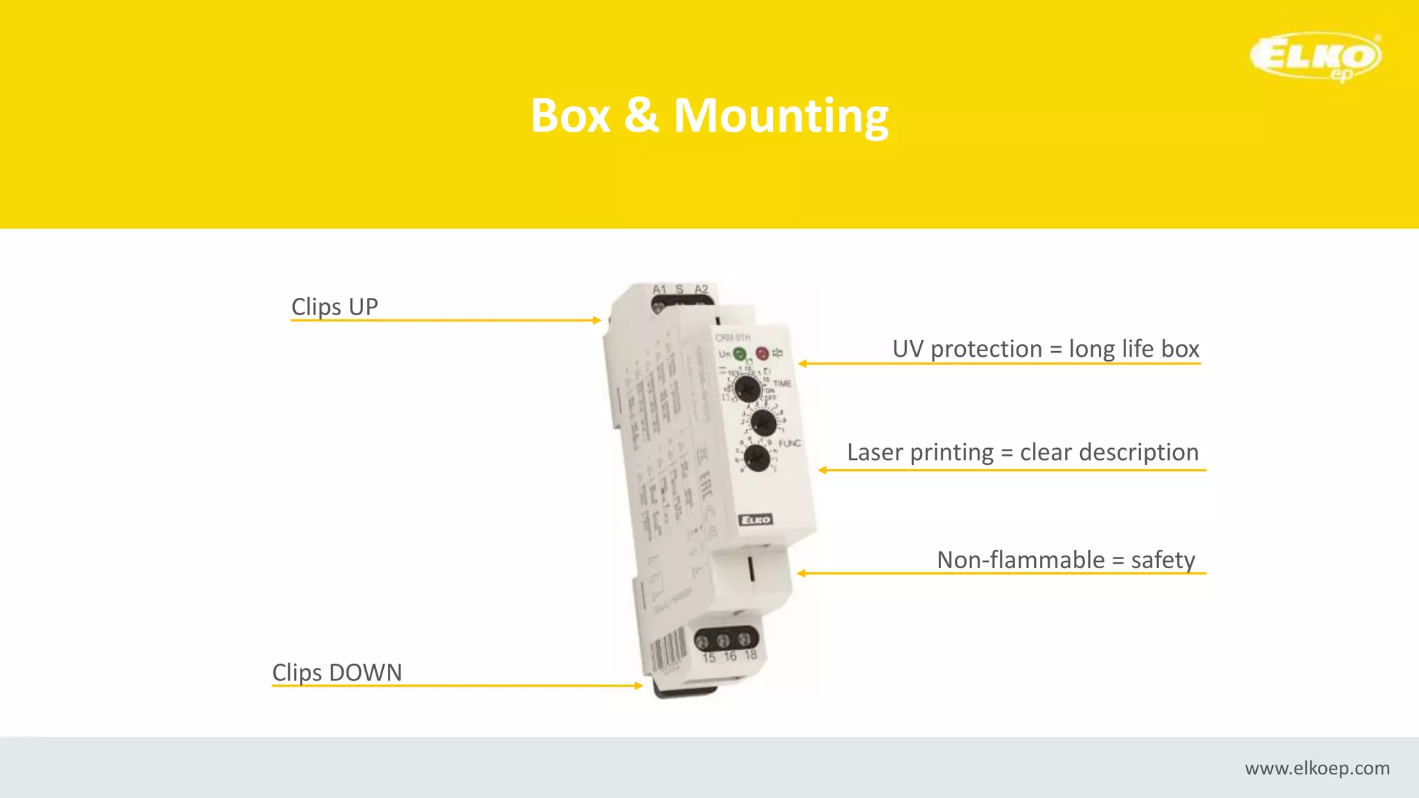 Modular electronic devices - timers and monitoring relays | PPT
