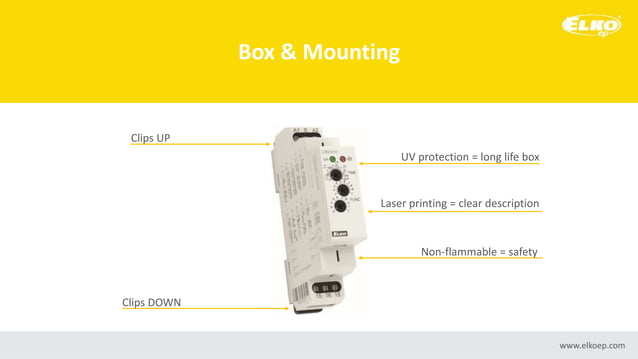 Modular electronic devices - timers and monitoring relays | PPT
