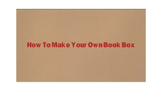 World of envelopes - Book Box | PPT