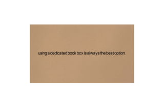 World of envelopes - Book Box | PPT