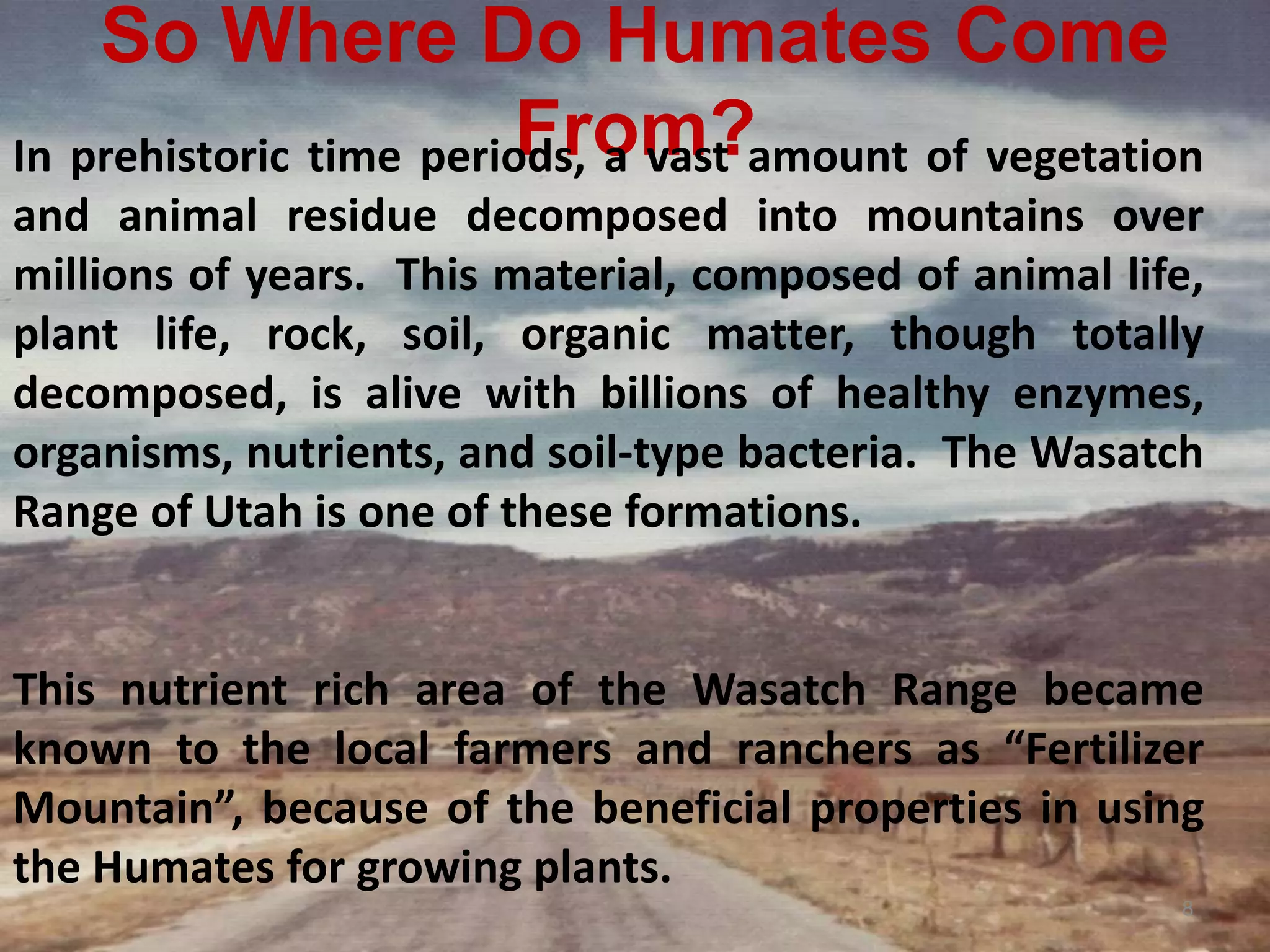 World Of Humates | PPTX