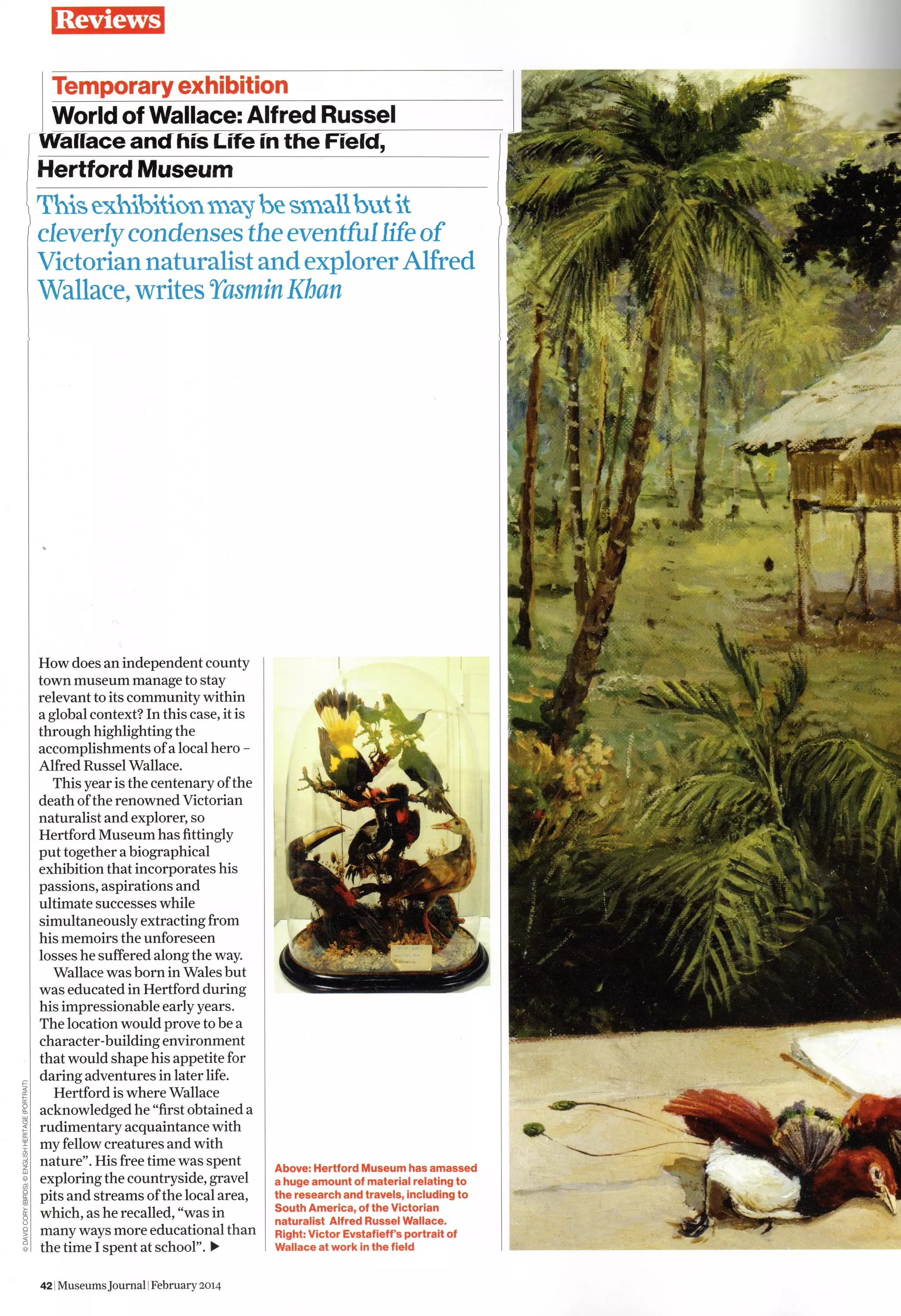 World of Wallace: Alfred Wallace and his life in the field, Hertford ...