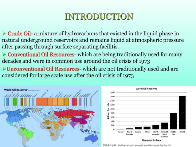 World oil resources | PPTX | Commodities | Economy