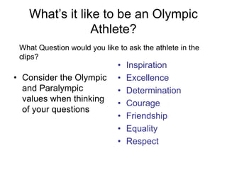 World olympic dreams presentation | PPT