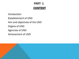 World organization | PPTX