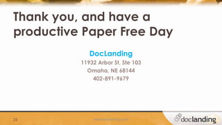 World Paper Free Day | PPTX