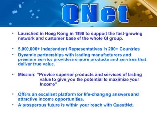 QNET Business Plan | PPT