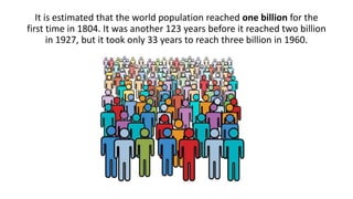 WORLD POPULATION | PPTX
