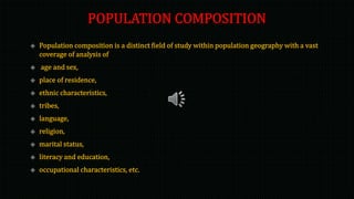 World population composition | PPTX