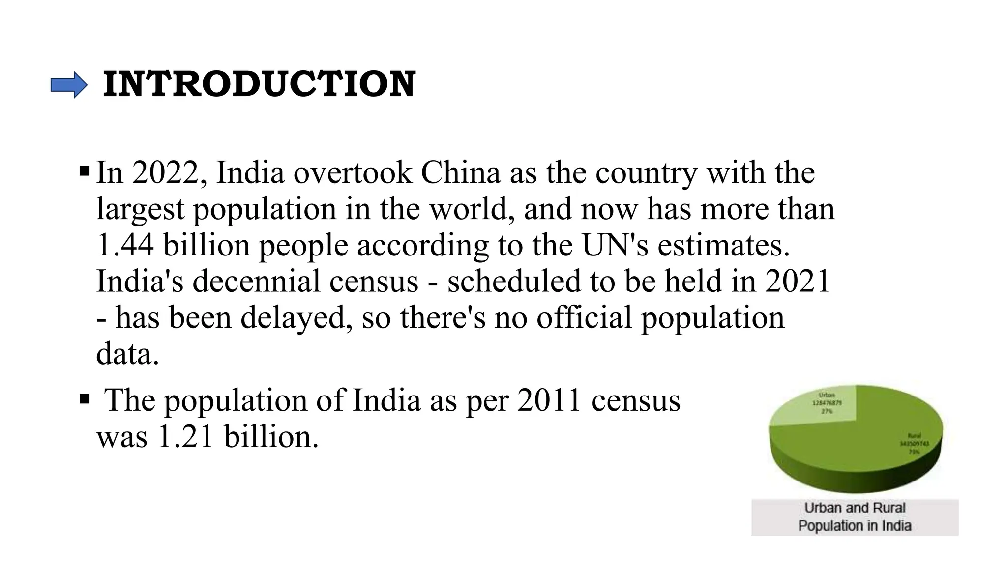 India's population: growing population as an asset,challenge,and ...