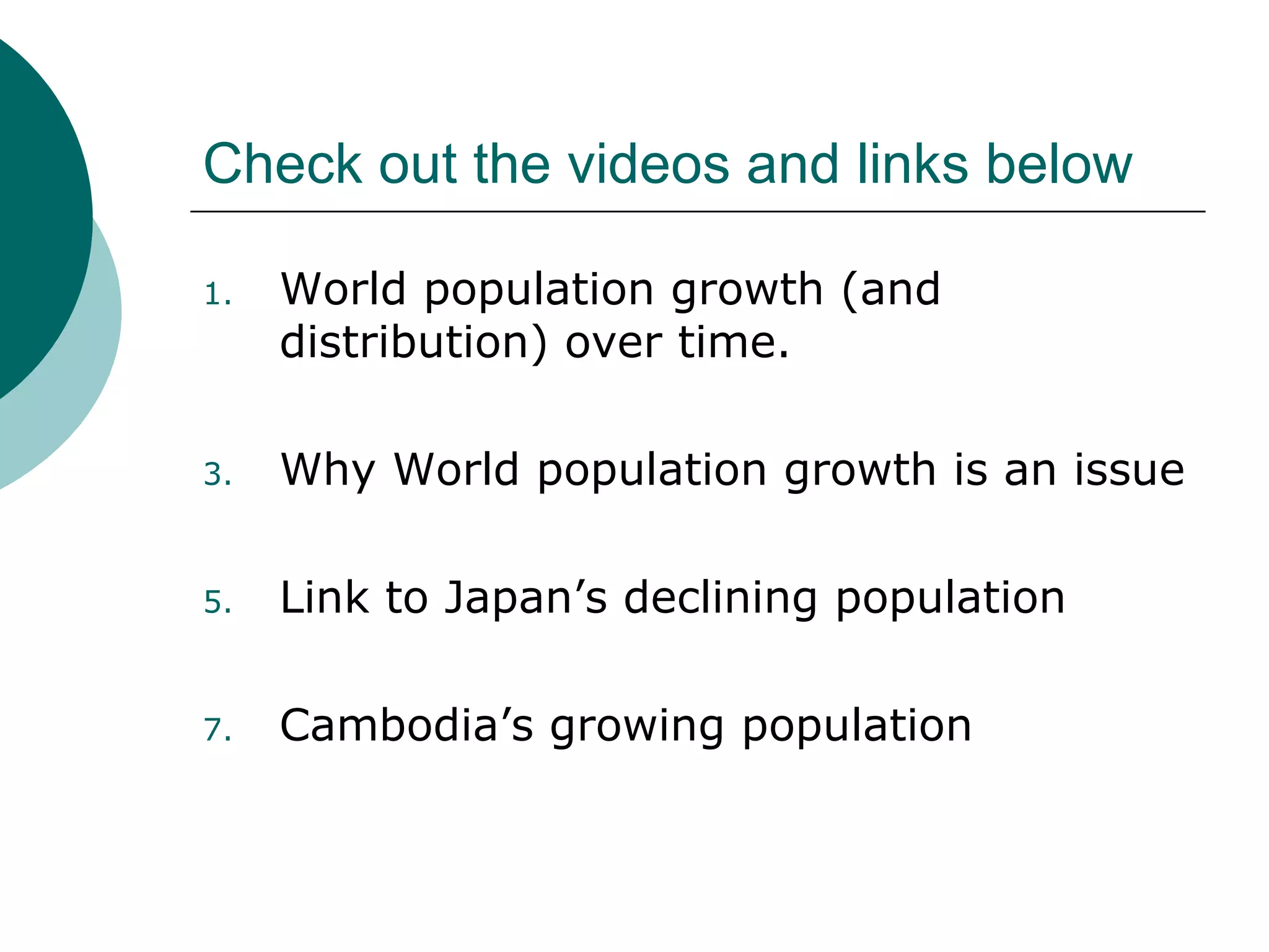 World Population Growth | PPT