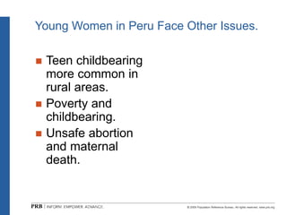 "2009 World Population Data Sheet" POPULATION REFERENCE BUREAU | PPT