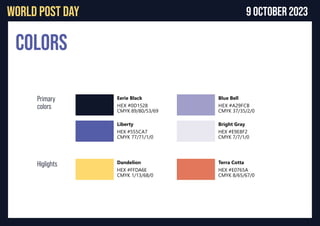 World Post Day 2023 - Visual guide. | PDF