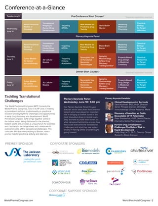 World Preclinical Congress 2015 Brochure | PDF