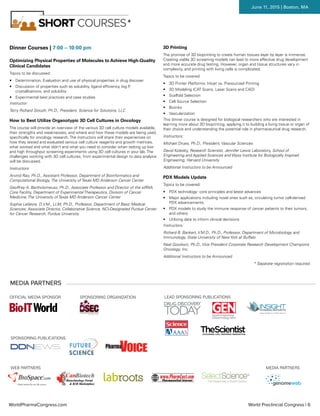 World Preclinical Congress 2015 Brochure | PDF