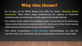 World Rabies day 2024-1.pptx epidemiology,symptoms and management | PPTX