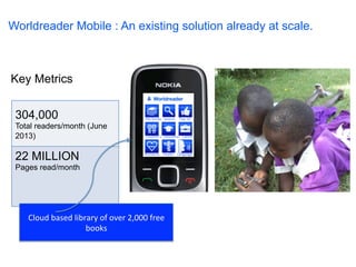 mReading to children: Leveraging mobile reading to promote and advance early childhood literacy ...