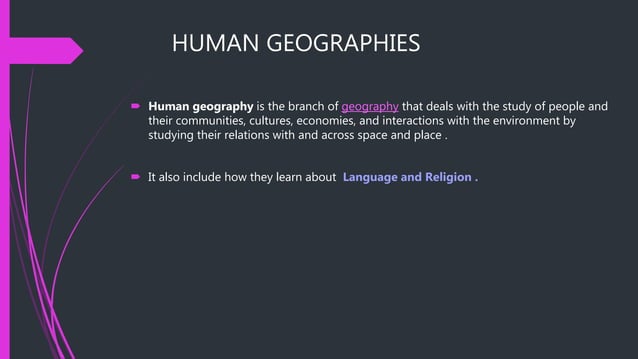 World regional geography | PPT
