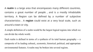 WORLD REGIONAL GEOGRAPHY.ppt jjjjjjjjjjjjjjjjjjjjjjjjjjjjx | PPTX