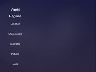 World regions | PPT