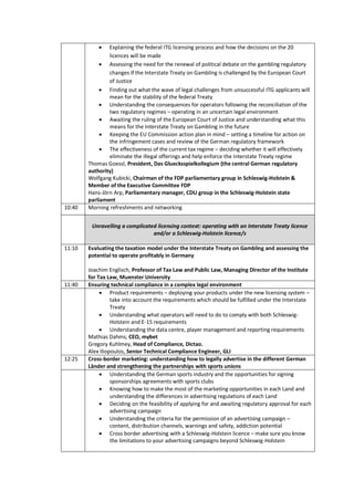 World regulatory briefing germany updated | PDF