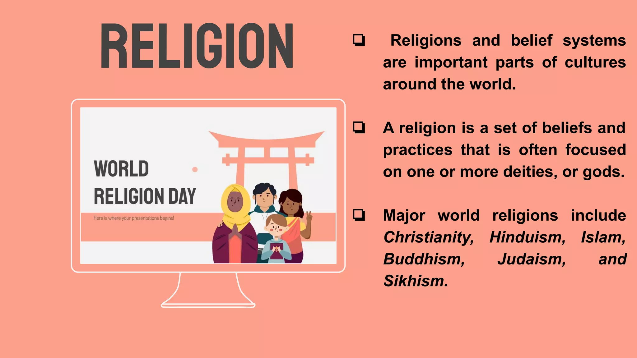 Introduction to World Religions & Belief Systems | PDF