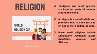 Introduction to World Religions & Belief Systems | PDF