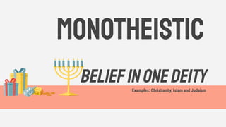 Introduction to World Religions & Belief Systems | PDF