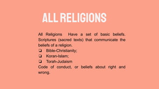 Introduction to World Religions & Belief Systems | PDF
