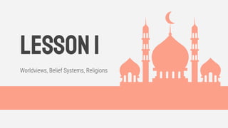 World Religion Lesson1 | PPT