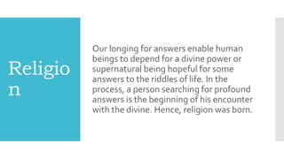 World Religion - Q1W1.pptx | Christianity | Religion & Spirituality