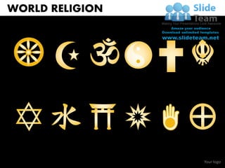 World religion powerpoint presentation slides ppt templates | PDF