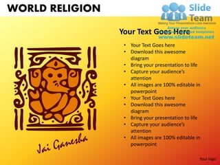 World religion powerpoint presentation slides ppt templates | PDF