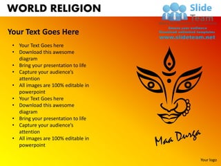 World religion powerpoint presentation slides ppt templates | PDF