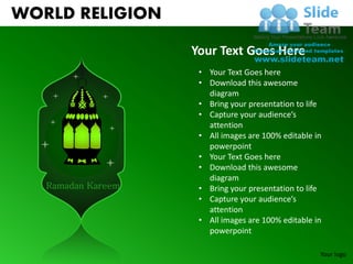 World religion powerpoint presentation slides ppt templates | PDF