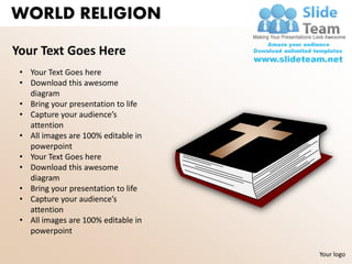 World religion powerpoint presentation slides ppt templates | PDF