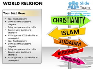 World religion powerpoint presentation slides ppt templates | PDF