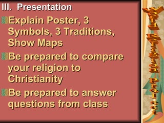 World Religion Project | PPT