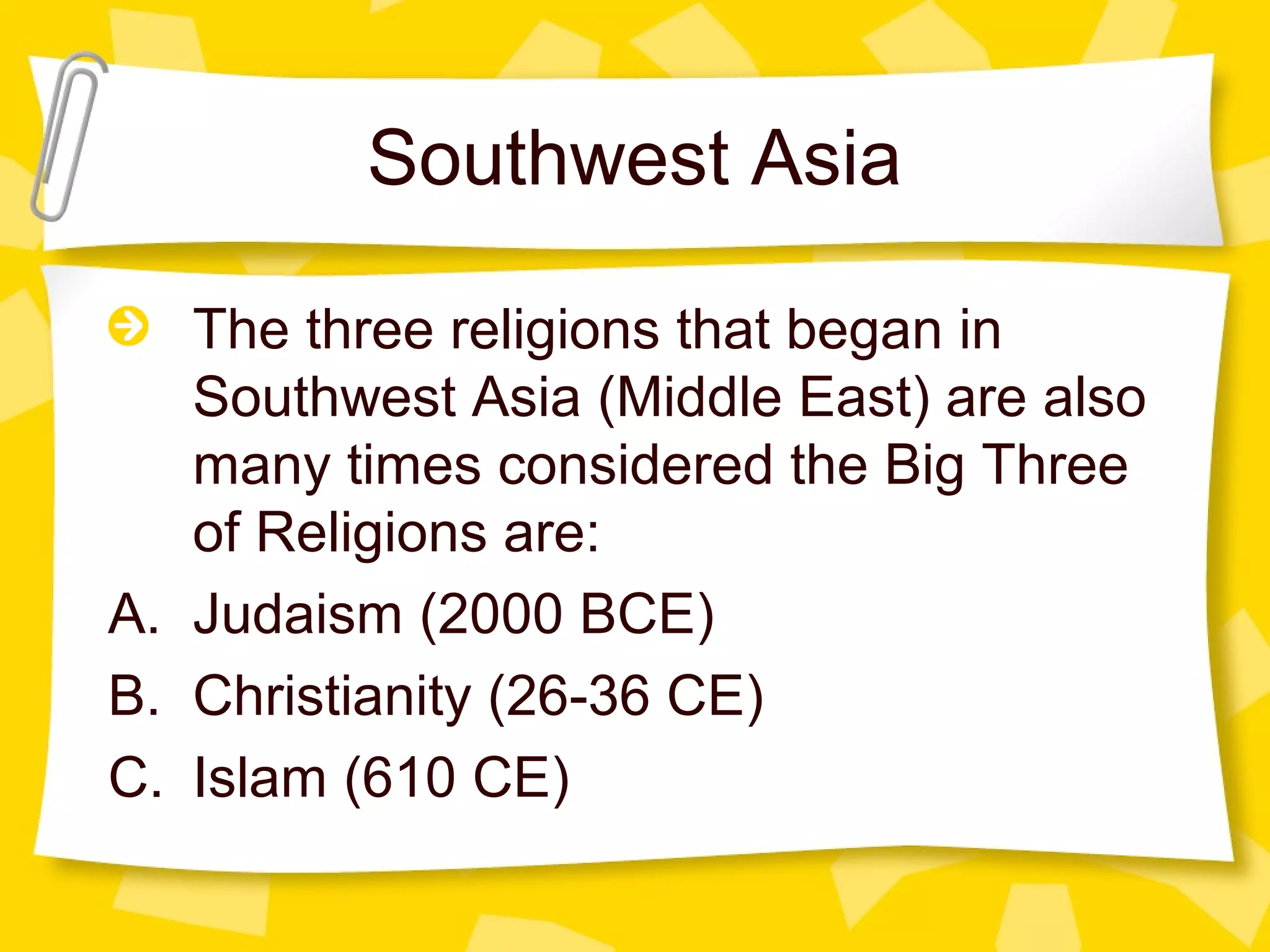 World Religions PowerPoint | PPT