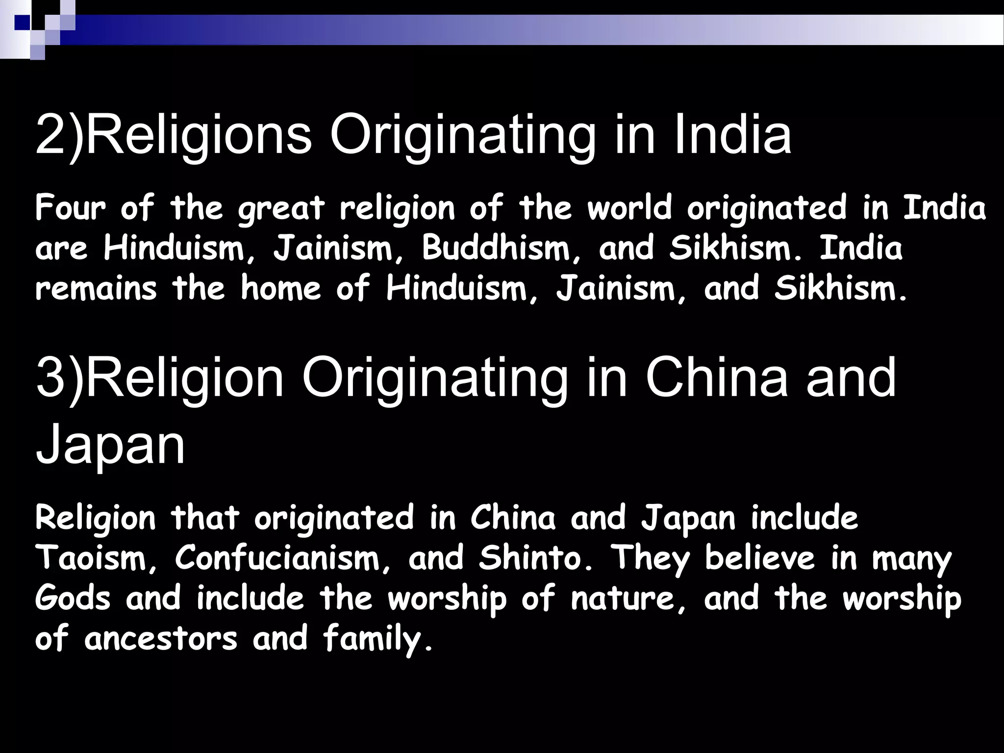 World religions | PPT