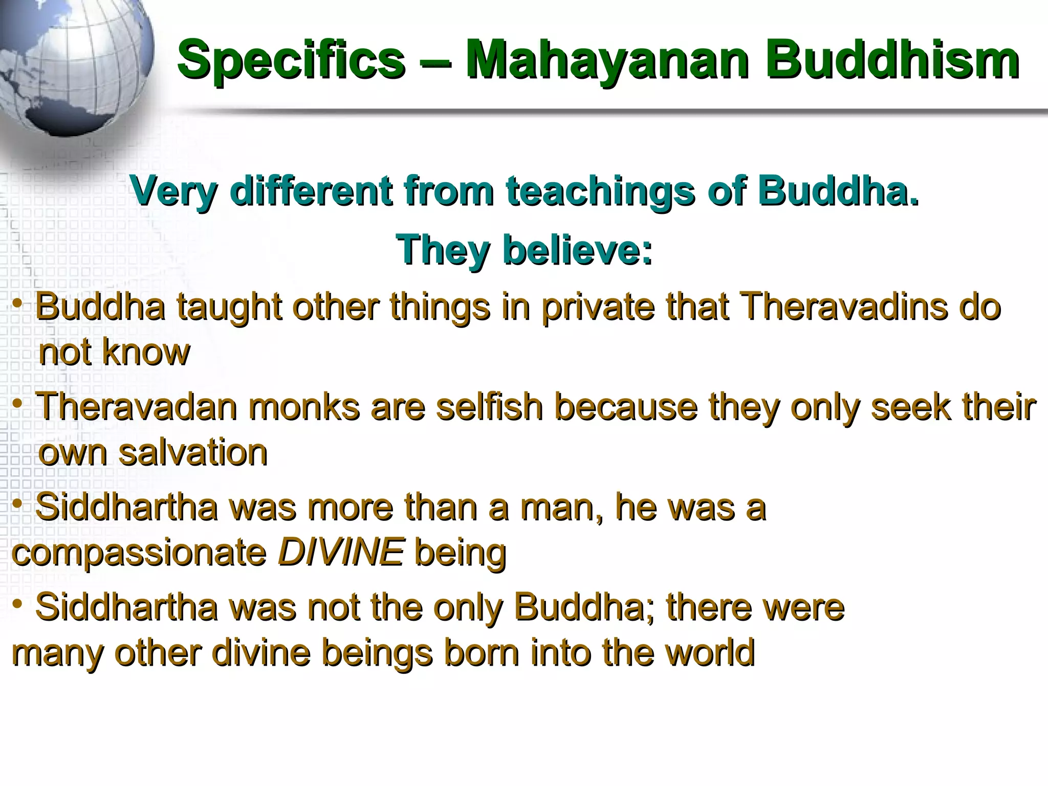 World religions buddhism | PPT