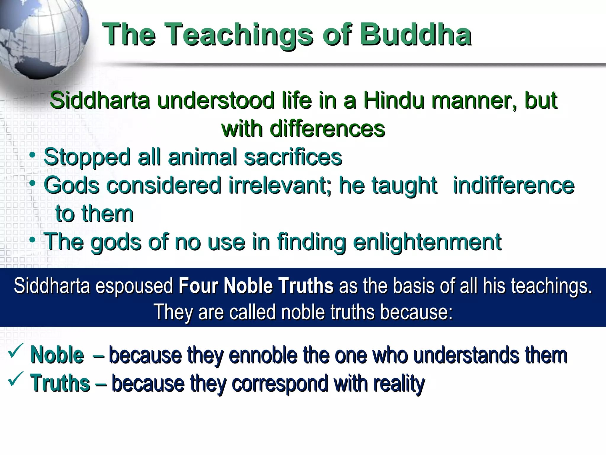 World religions buddhism | PPT