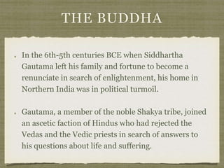 Introduction to Buddhism (Religious Studies) | PPTX