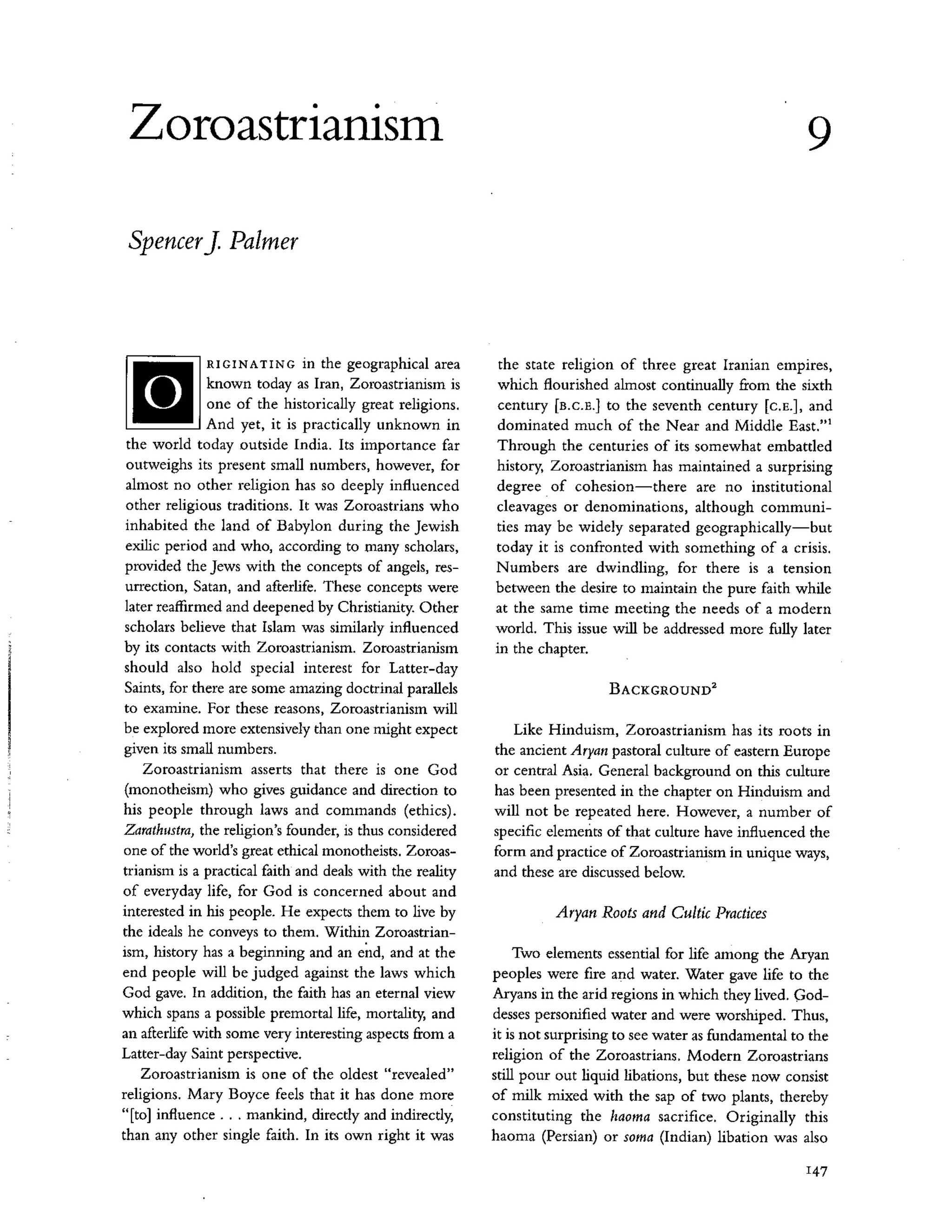 World religions ch_09_zoroastrianism | PDF