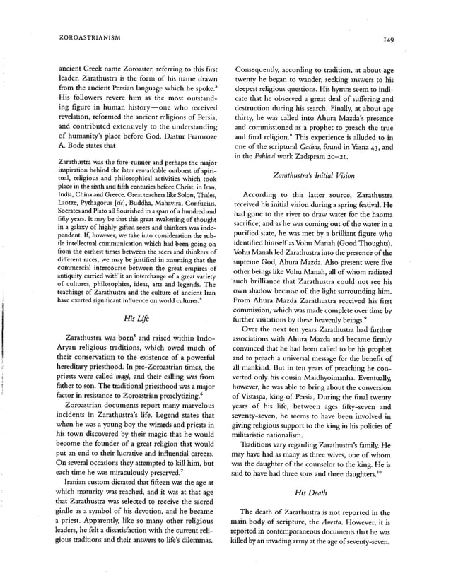 World religions ch_09_zoroastrianism | PDF