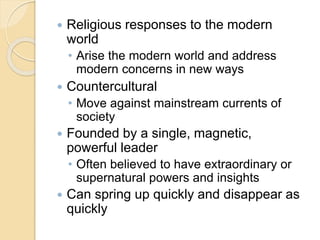 World Religions Chapter 14 New Church Movements.pptx