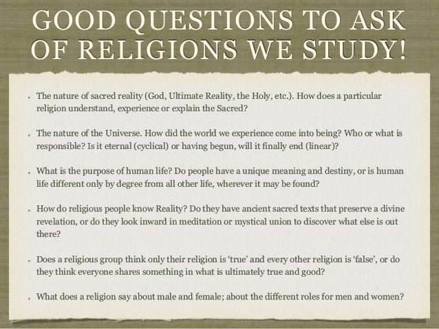 Understanding Religion